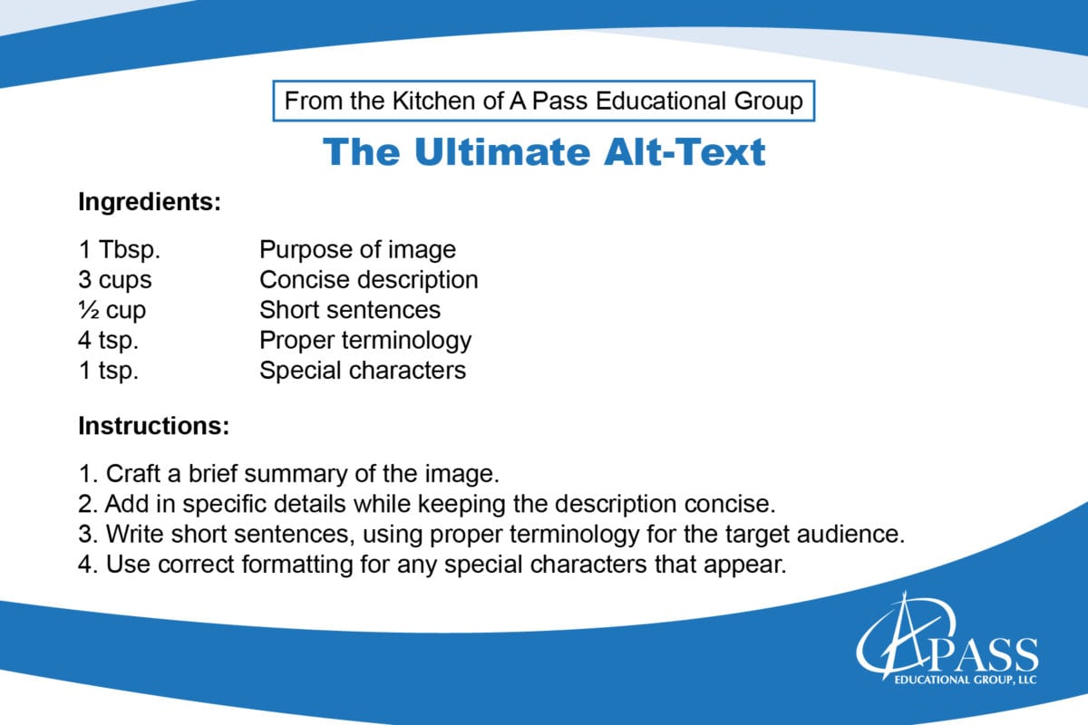 Questions to Ask Before Writing Alt-Text Descriptions